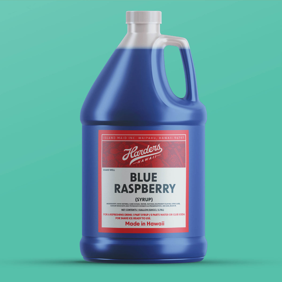 PREMIUM SYRUPS (Gallon) – hardershawaii